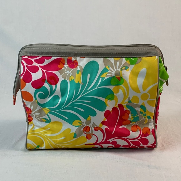 thirty-one | Bags | Thirtyone Multicolor Floral Cosmetic Bag | Poshmark